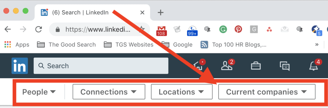 Secret LinkedIn Filters for Corporate Recruiting Teams | Intellerati