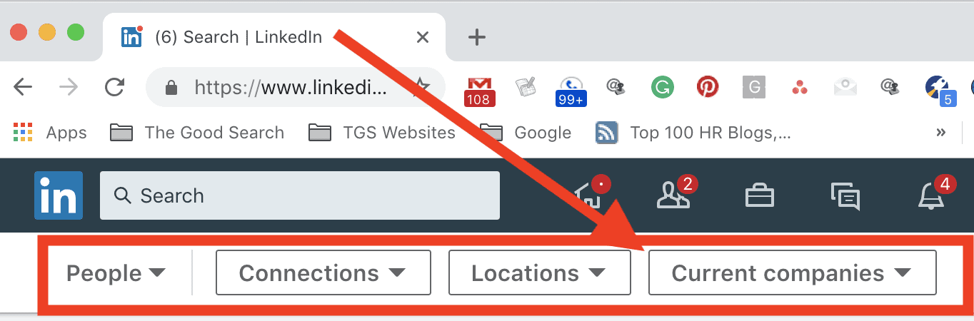 Secret LinkedIn Filters for Corporate Recruiting Teams | Intellerati